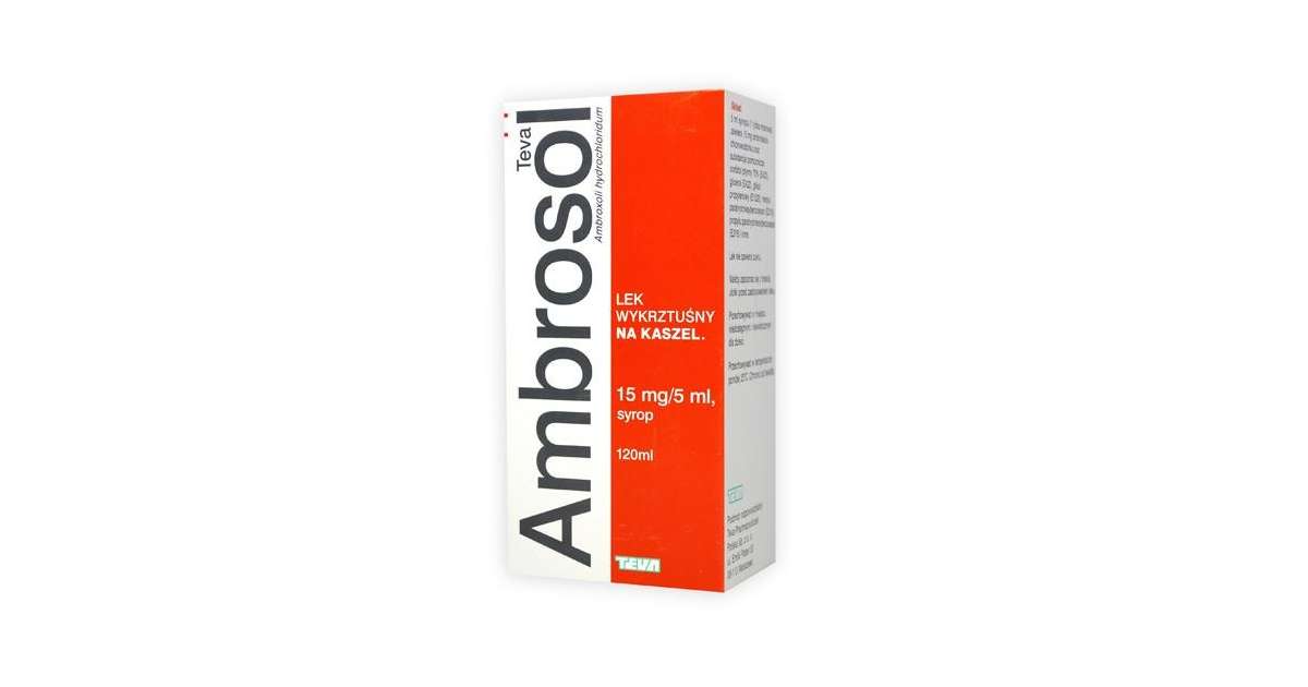 Ambrosol syrop 15mg/5ml 120ml