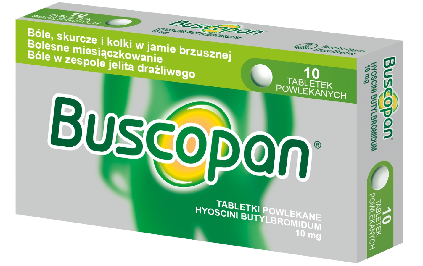 Buscopan 10mg 10 Tabletek Buscopan 10mg 10 Tabletek