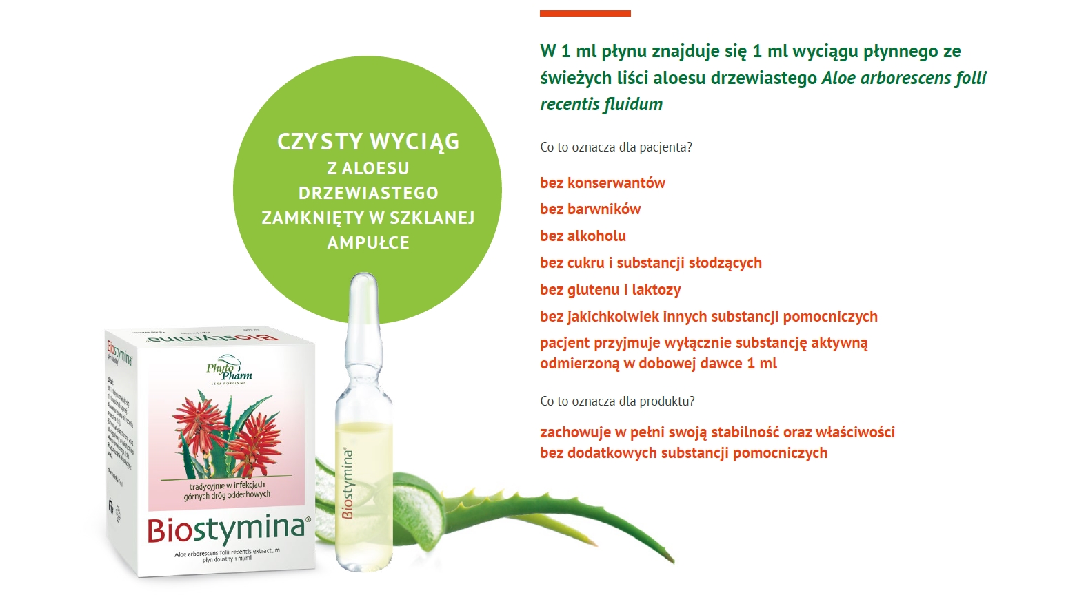 Biostymina płyn doustny, ampułki 10 x 1 ml